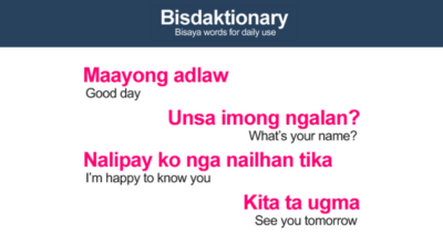 Cebuano and Bisaya Language Guide